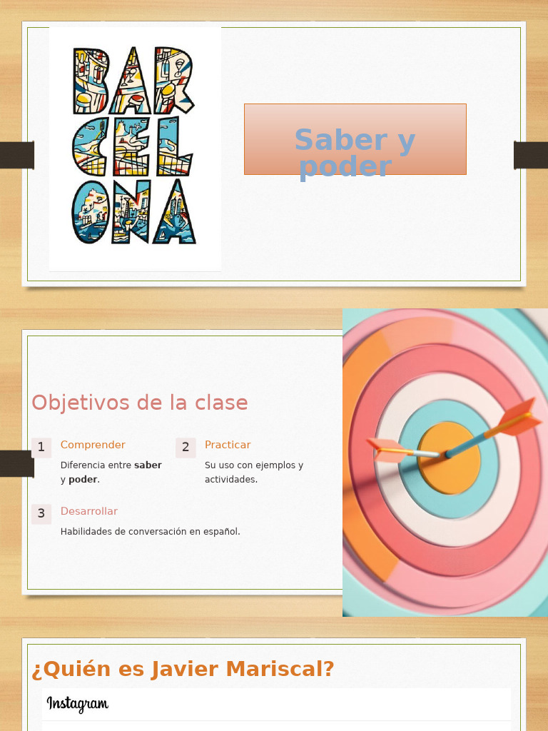 Saber y Poder Expresando Habilidades y Capacidades | PDF