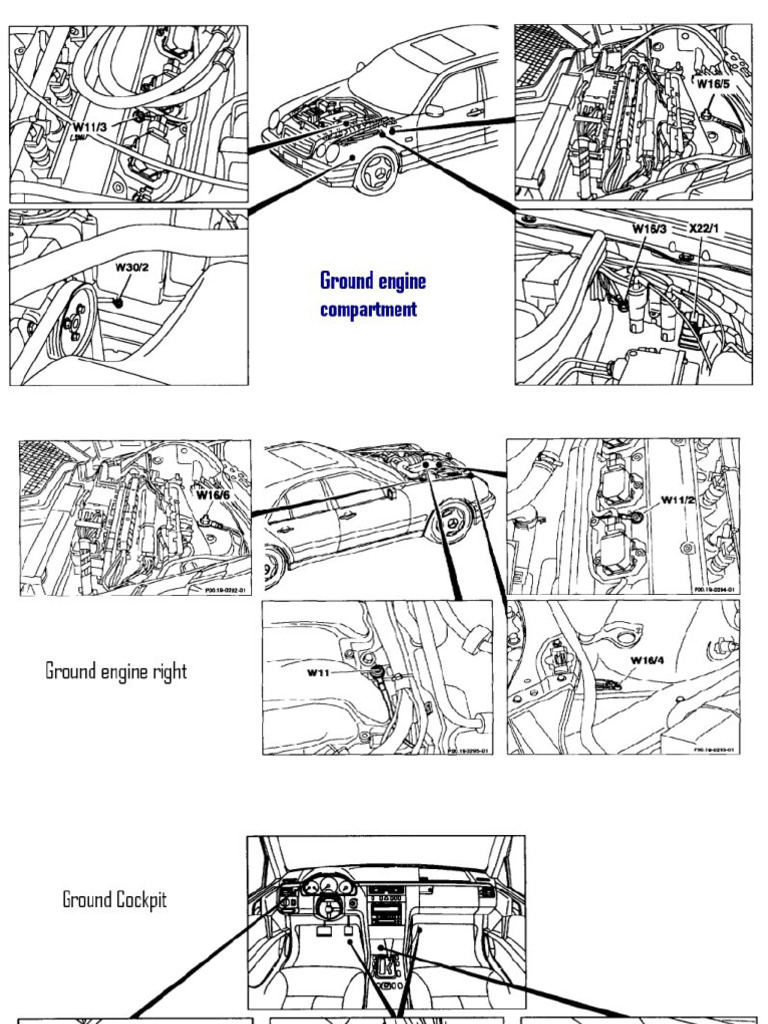 W210 Ground Points | PDF