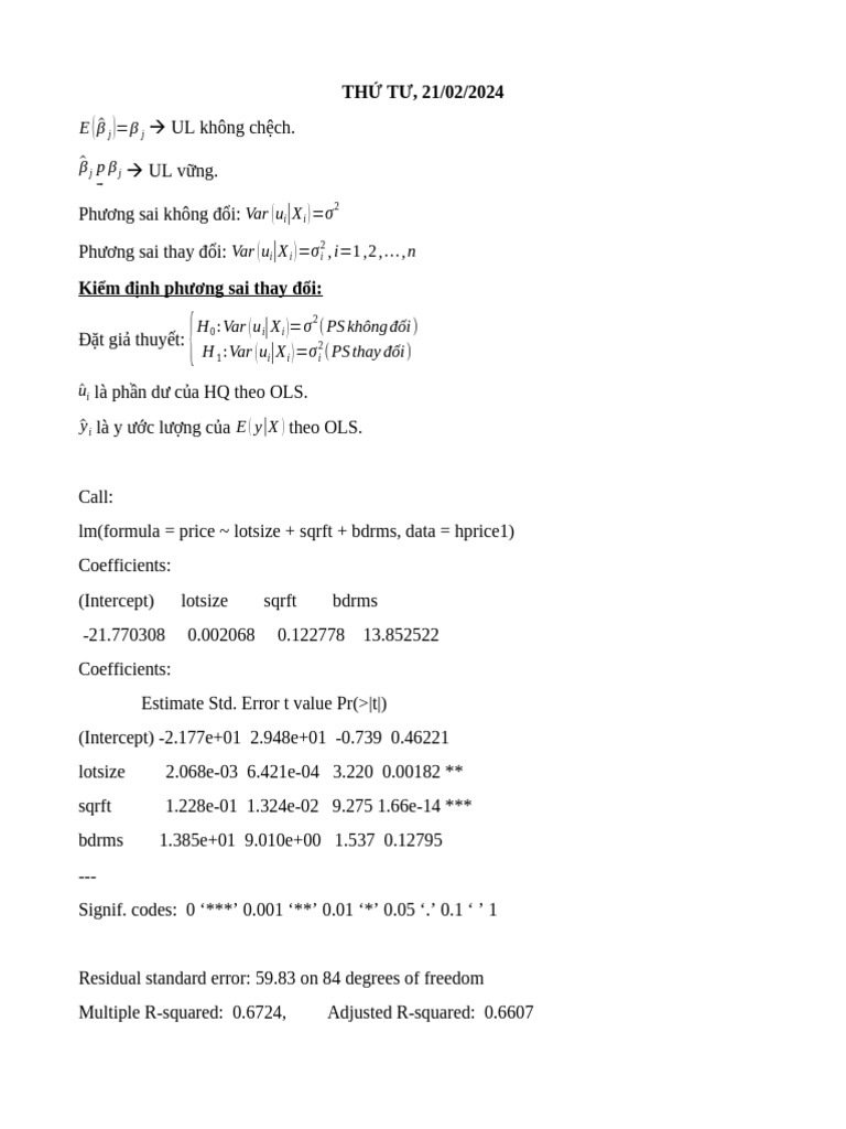 Note Bài Giảng Online KTL-Ch8 | PDF