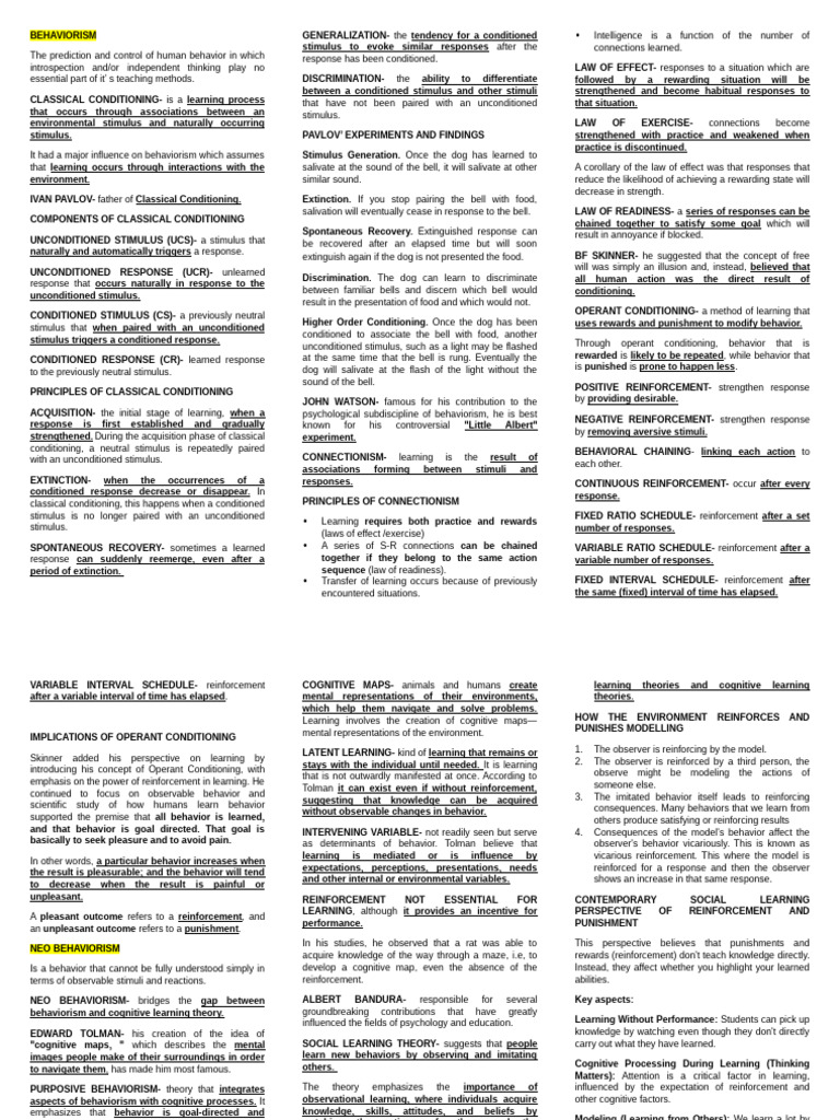 SEMIS- ED 2 | PDF | Classical Conditioning | Learning
