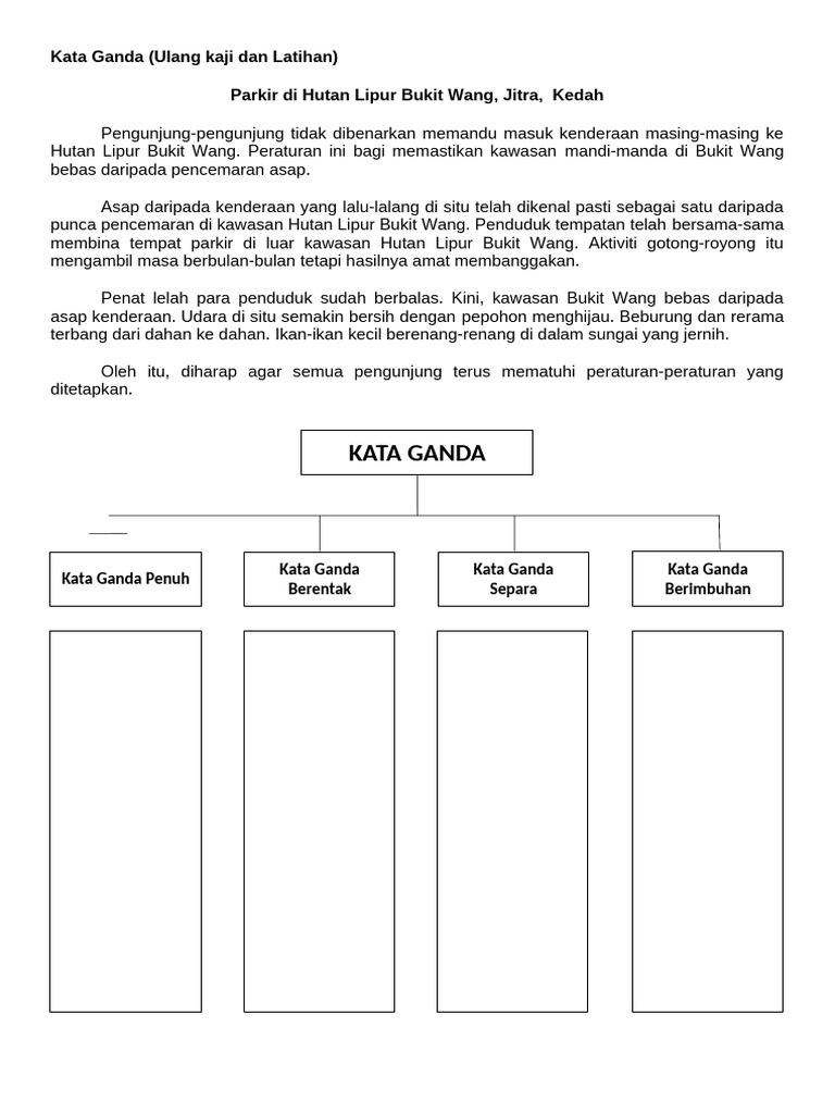 Latihan Kata Ganda | PDF
