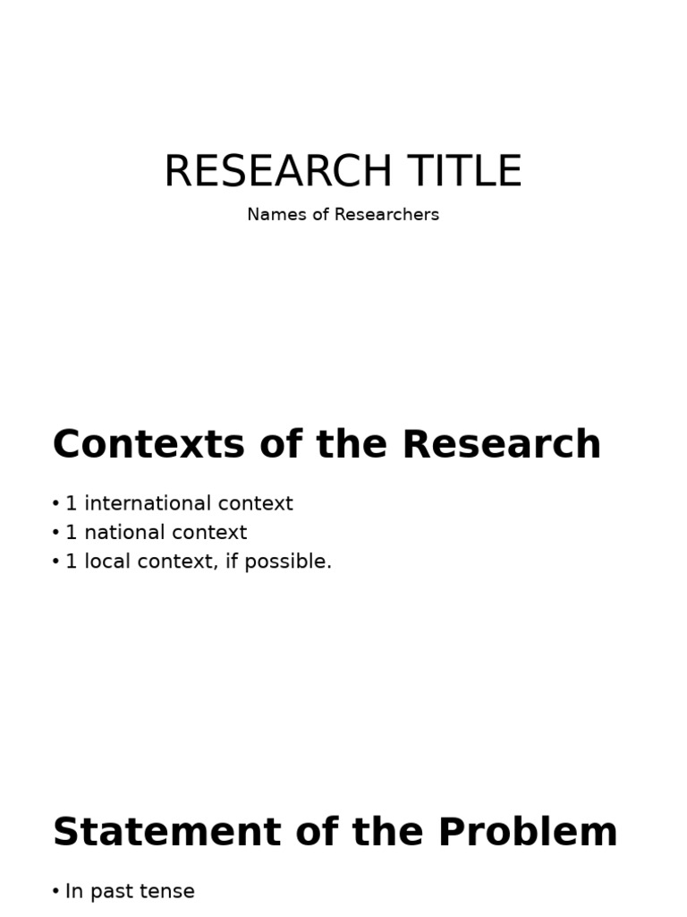 Final Defense PPT Template | PDF