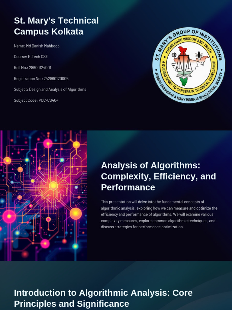 Design and Analysis of Algorithms (1) | PDF | Time Complexity | Dynamic Programming