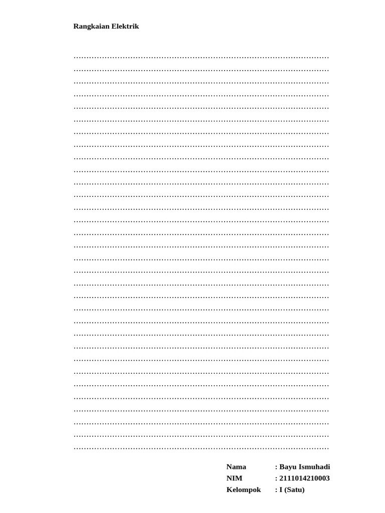 Format Kertas | PDF