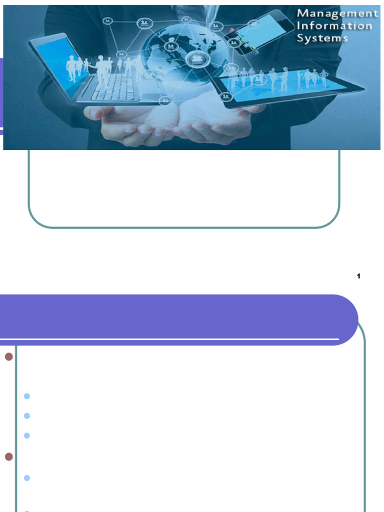CH 01 Introduction To MIS | PDF | System | Management Information System