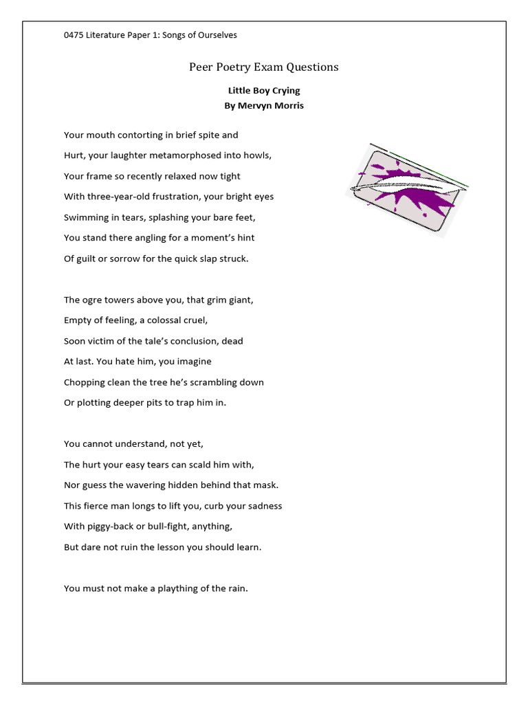 Little Boy Crying | PDF