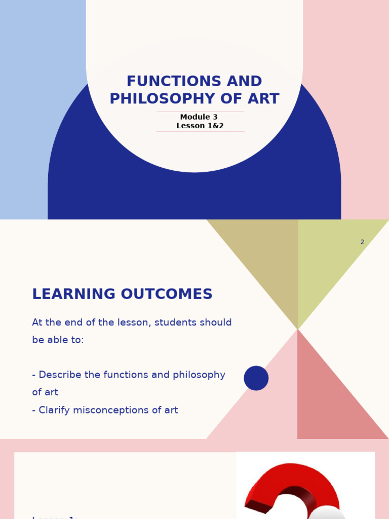 Functions and Philosophy of Art (Autosaved) | PDF | Aesthetics ...