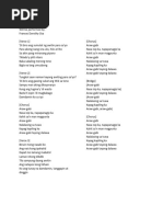Paraluman Lyrics | PDF