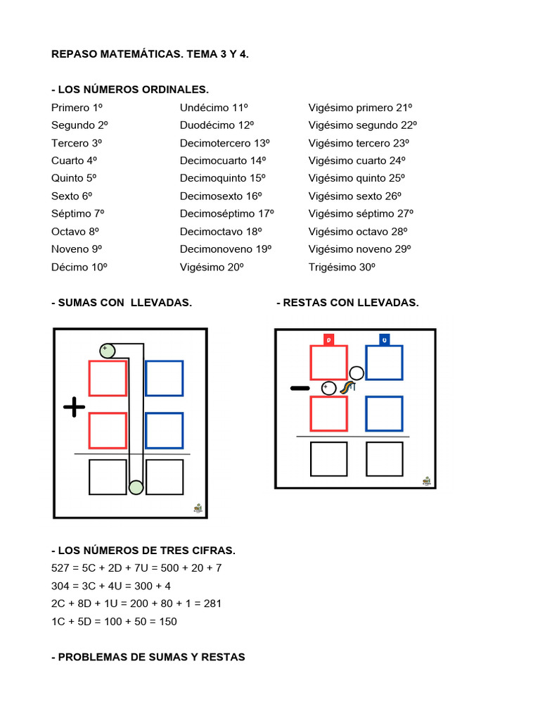 Repaso Tema 3 y 4 | PDF