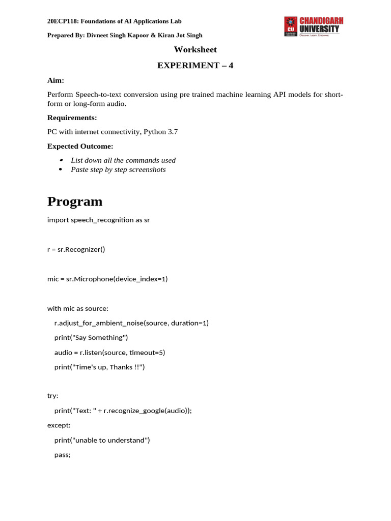 20bcs2152ArmanAIWorksheet Exp4 | PDF