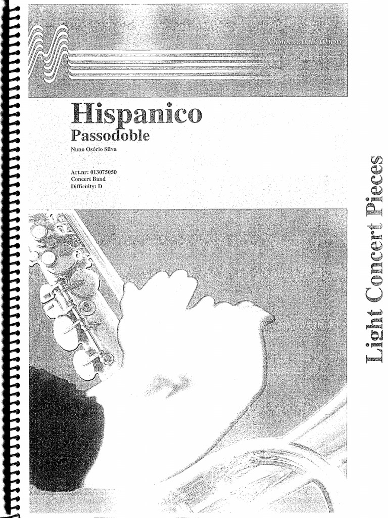 Hispanico (Nuno Osorio Silva) (Pasodoble) | PDF