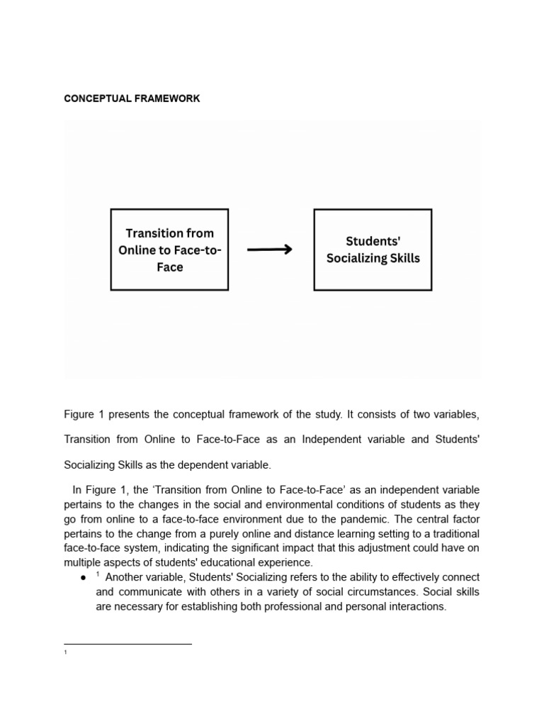 CONCEPTUAL FRAMEWORK | PDF