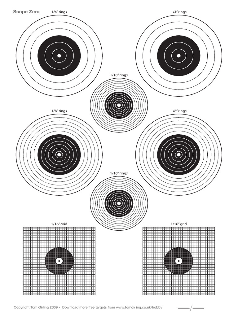 A4 Scope Zero Rings | PDF