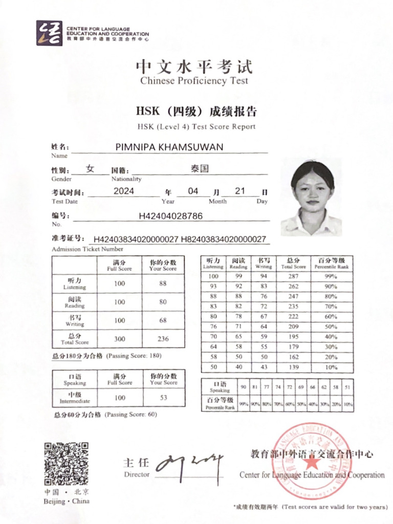 HSK 4 | PDF