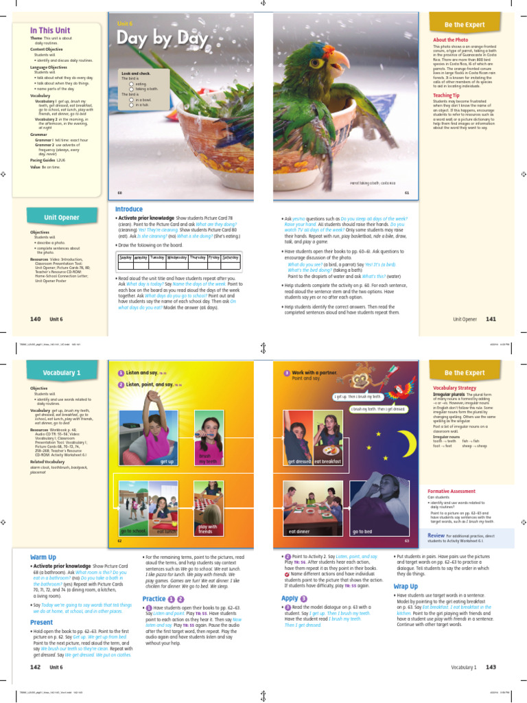 Explore Our World 2 - Teacher Book | PDF | Meal | Linguistics