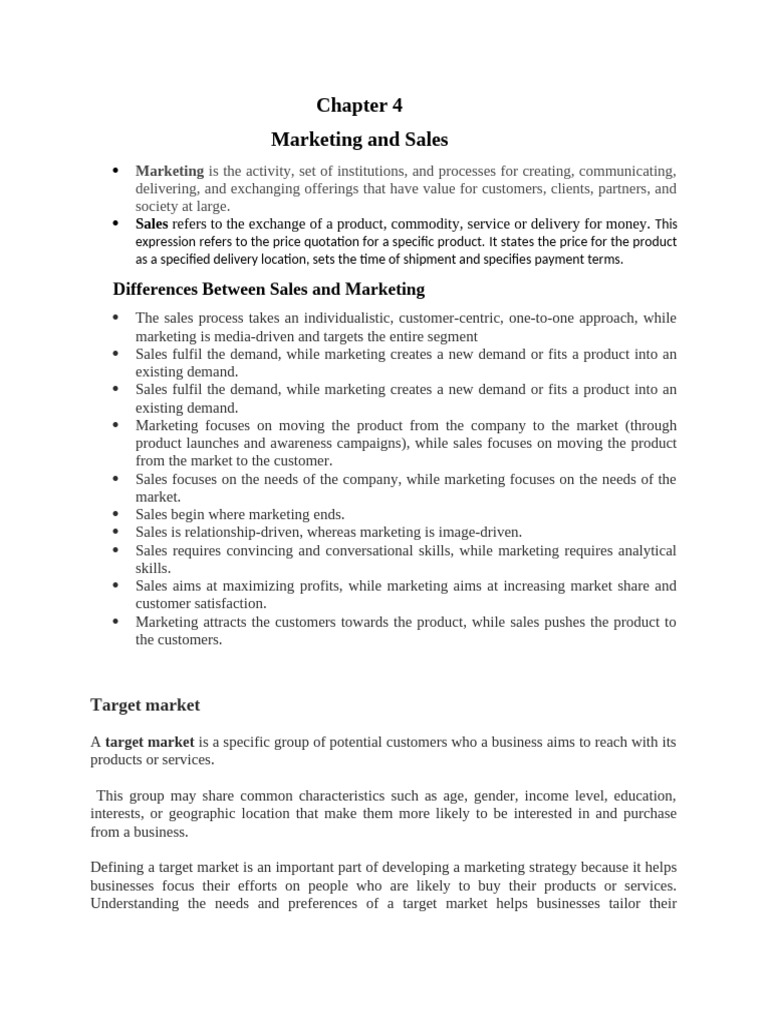 Entrepreneurship Chapter 4 | PDF | Marketing | Market Segmentation