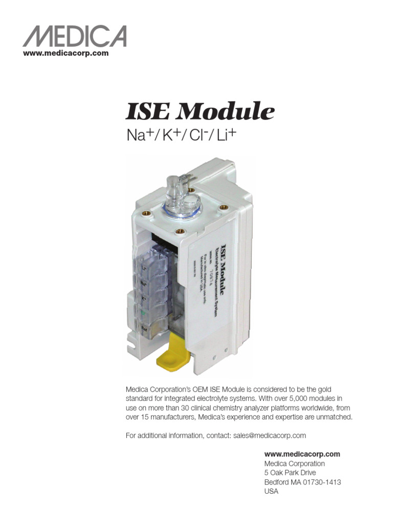 Medica ISE Module-Flyer | PDF