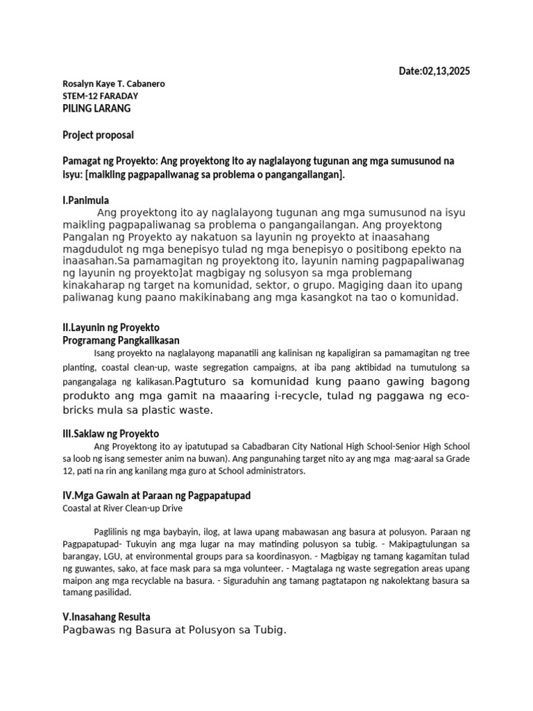 Project proposal2 | PDF