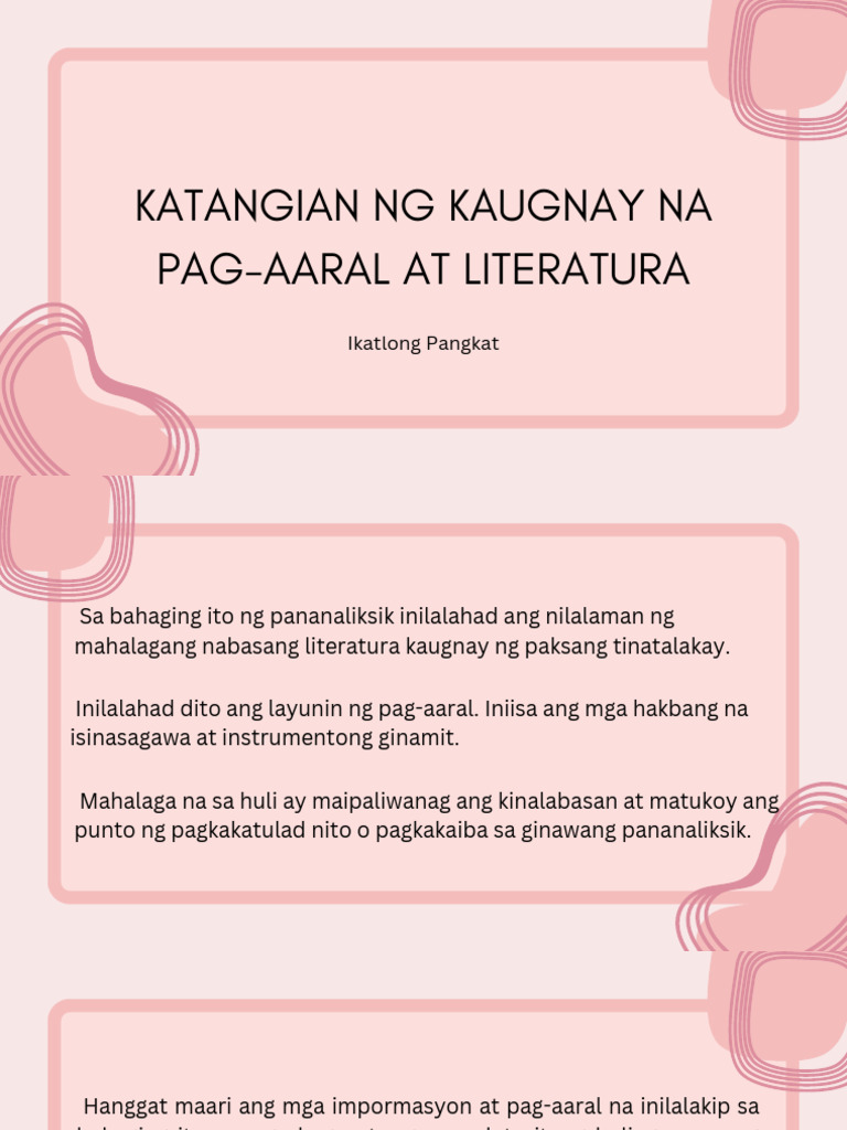 Ikatlong Pangkat - 20250225 - 195123 - 0000 | PDF