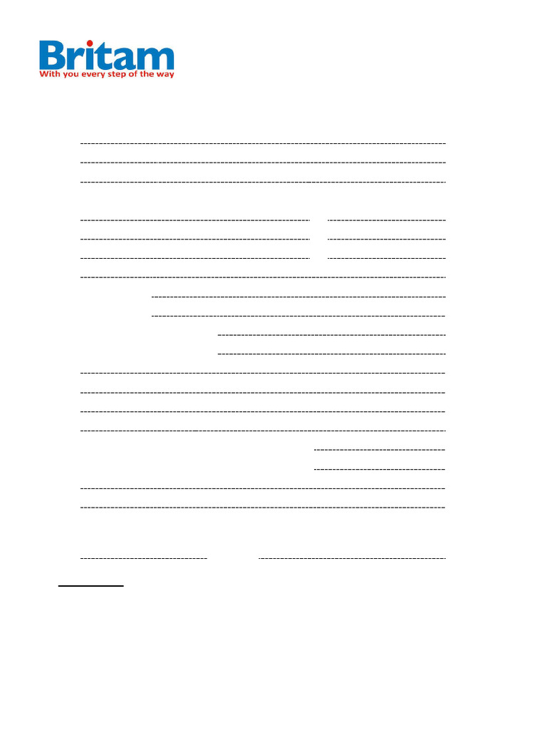 Windscreen Damage Claim Form | PDF