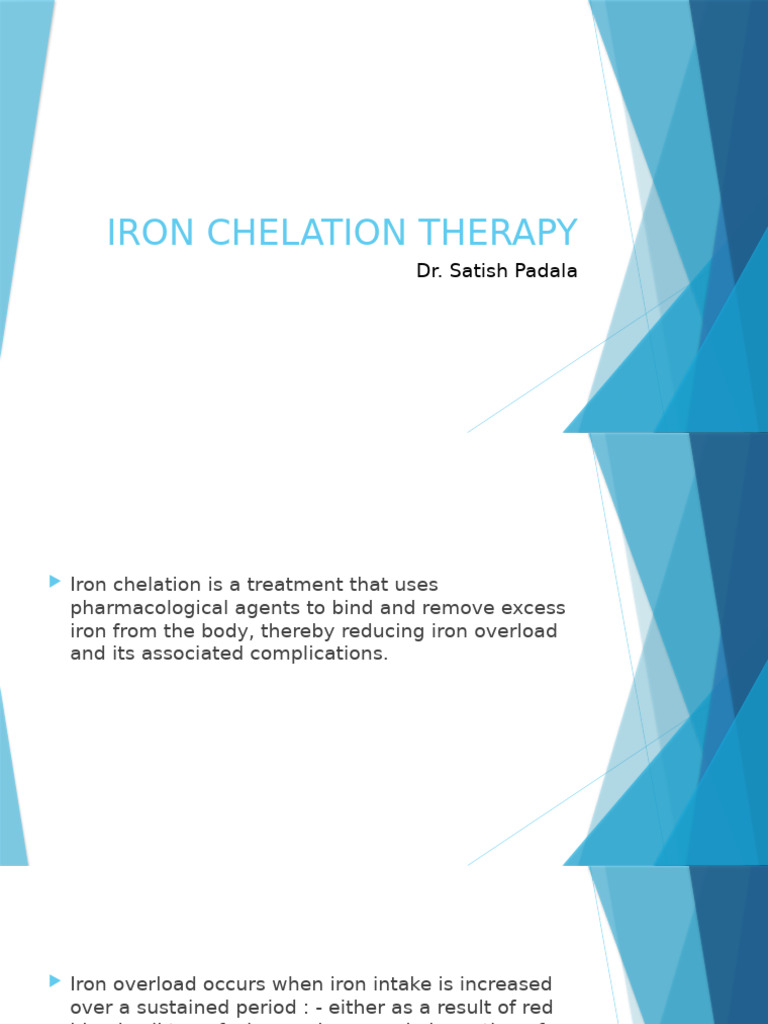 Iron Chelation Therapy | PDF | Iron | Cardiac Muscle