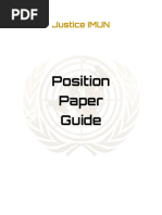 Position Paper Requirements and Example | PDF