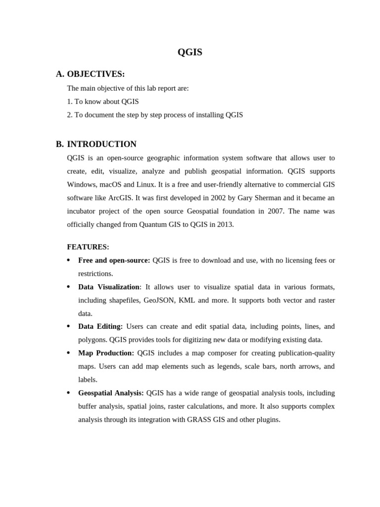 QGIS | PDF | Geographic Information System | Software Engineering