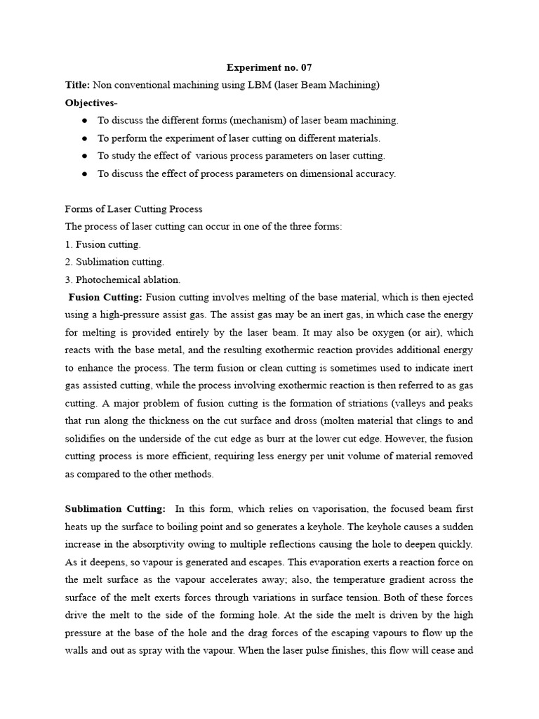Loaded Beam Lab Manual | PDF | Physical Sciences | Applied And ...