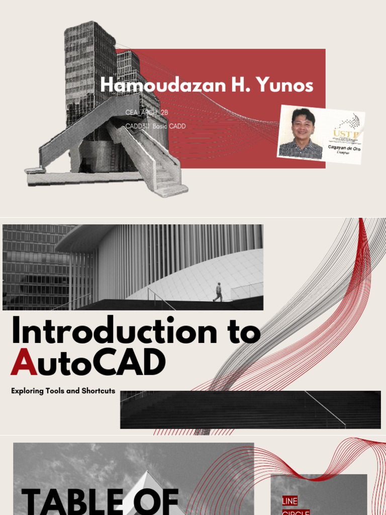 Exploring AutoCAD Tools and Shortcuts | PDF