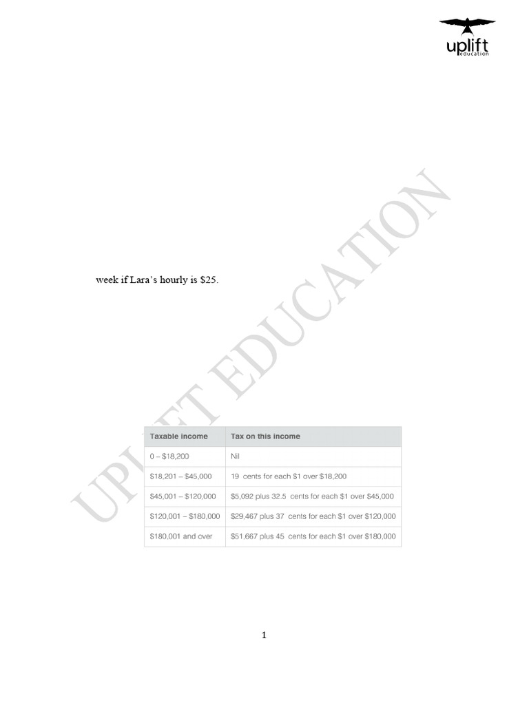 Wages and Income Tax Brackets HW | PDF | Tax Bracket | Taxes