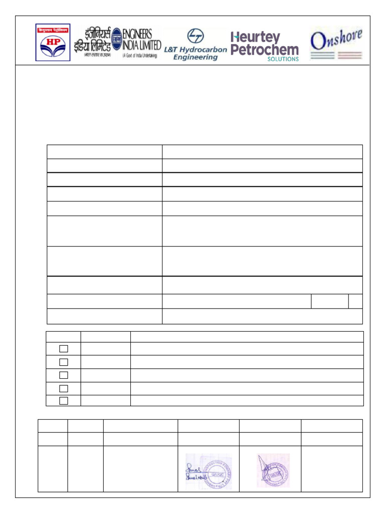 OCCPL-HPIP-L&T-MPI-0005 Rev 0 | PDF | Welding | Construction