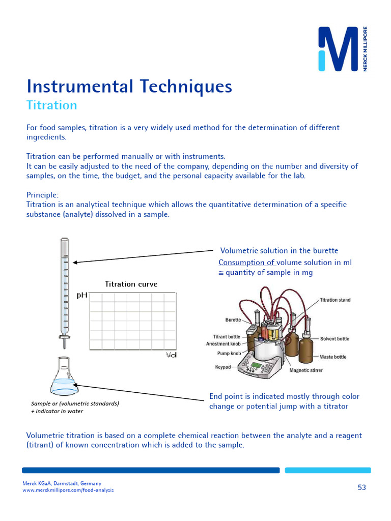 Regina 2016 Instrumental Techniques Titration Mk | PDF | Titration | Chemistry