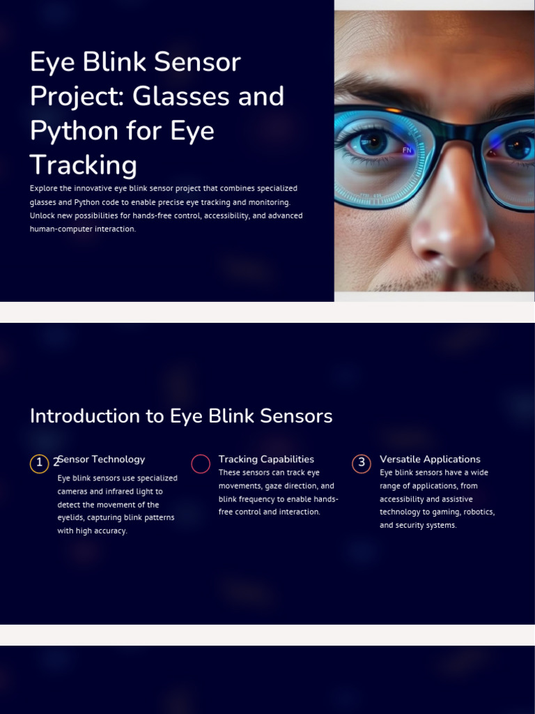 Eye Blink Sensor Project Glasses and Python for Eye Tracking.pdf ...