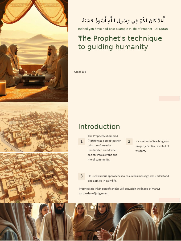 The Prophets Method On Educating A Generation New | PDF | Muhammad ...