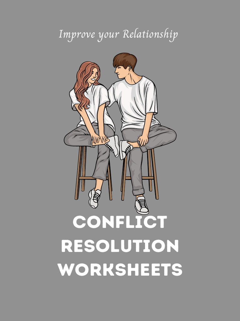 Conflict Resolution Worksheets For Couples F | PDF | Anger | Social ...