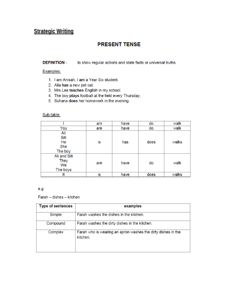 strategy writing | PDF