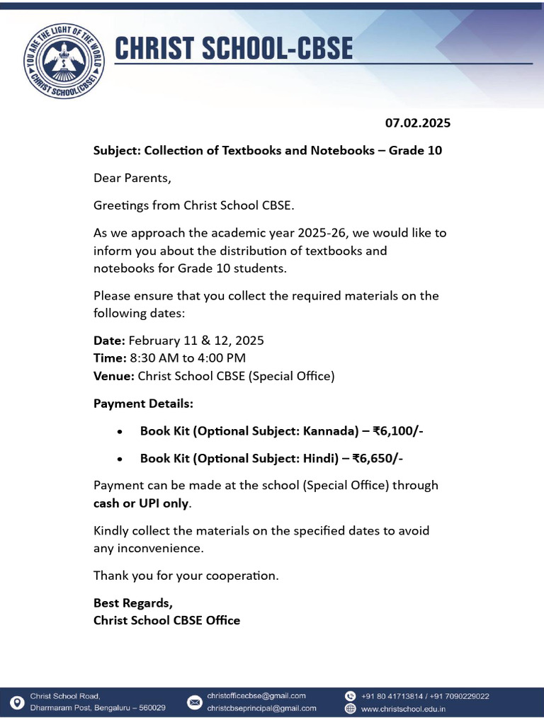 Collection of Textbooks and Notebooks – Grade 10 2025 26 (1) | PDF