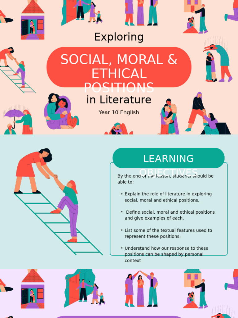 Social, Moral and Ethical Positions in Literature | PDF | Morality ...