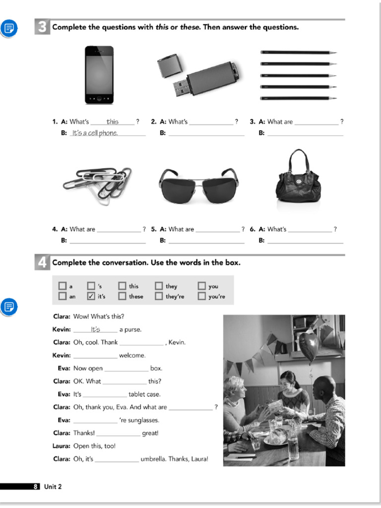Worksheet Unit 2 | PDF