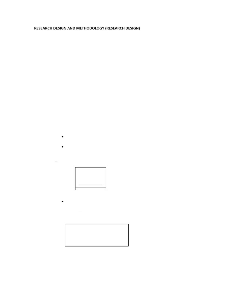 Research Design & Methodology (Research Design) | PDF | Validity (Statistics) | Experiment