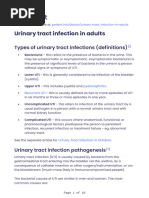 TARGET UTI Leaflet All Ages V1.1 DOC UKHSA | PDF | Urinary Tract ...
