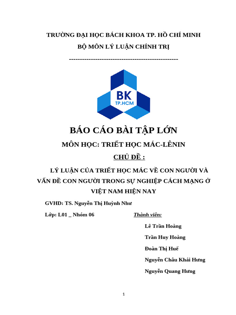 BTL triet hoc | PDF