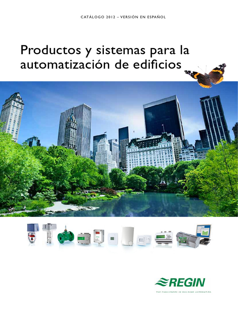 Regin Product Catalogue 2012 ES Lores | PDF | Termostato | Scada