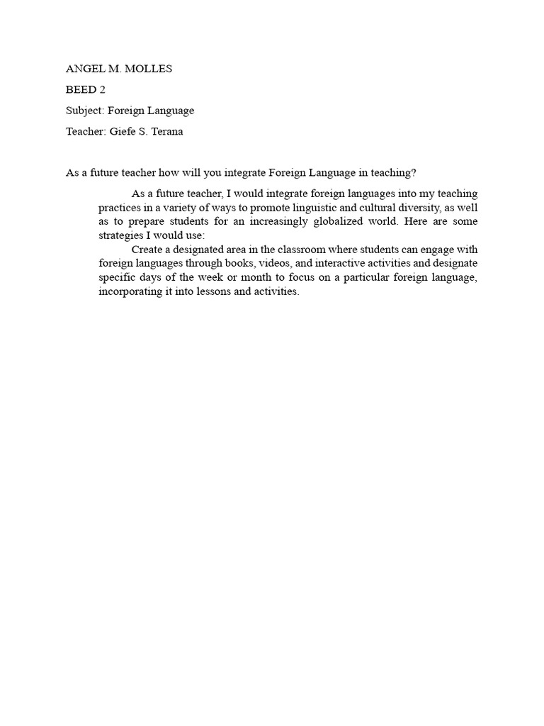 Angel M. Molles Beed 2 | PDF