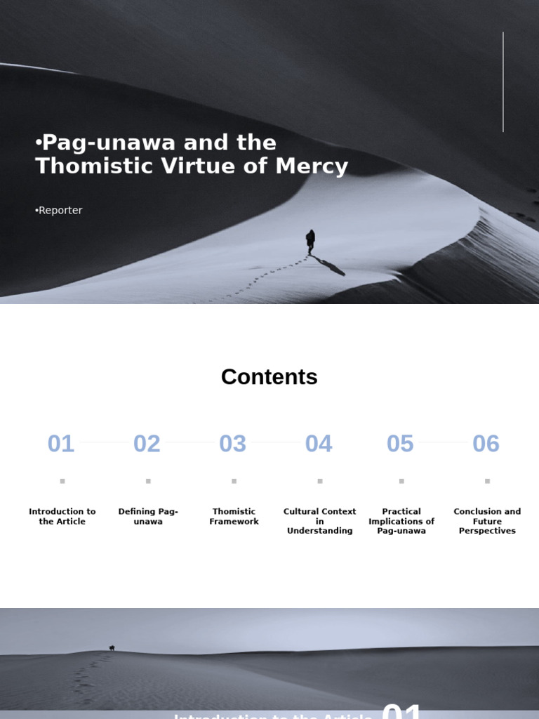 AIPPTMaker - Pag-Unawa and The Thomistic Virtue of Mercy | PDF | Love | Thomism