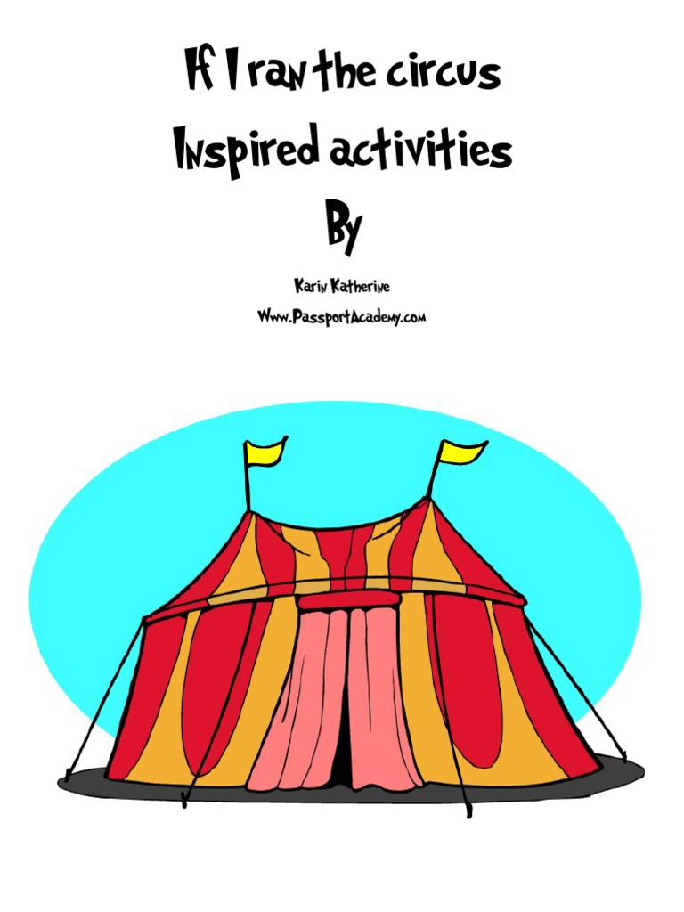 Circus-Themed Printable Activities | PDF