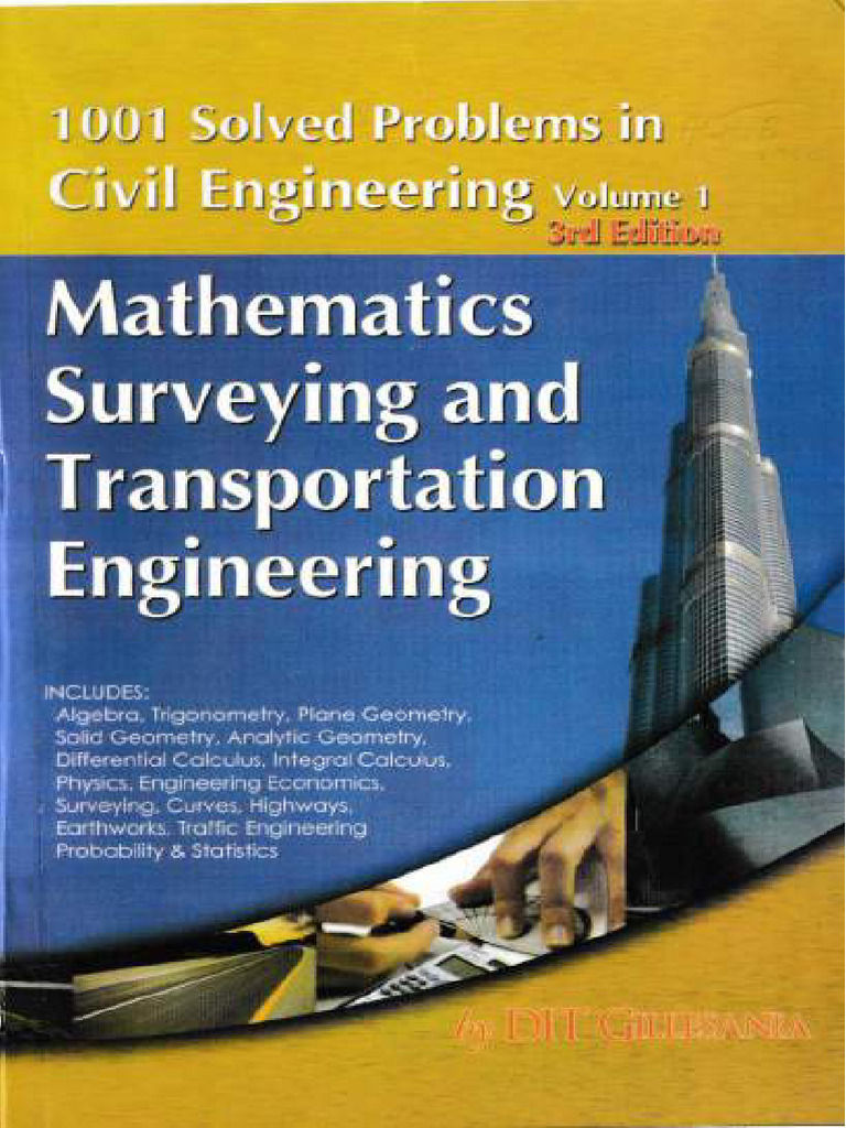 1001 Solved Problems in Civil Engineering 3E 2014 Gillesania 1 ...