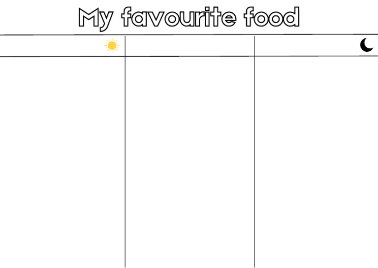 My Favourite Food - Copy | PDF
