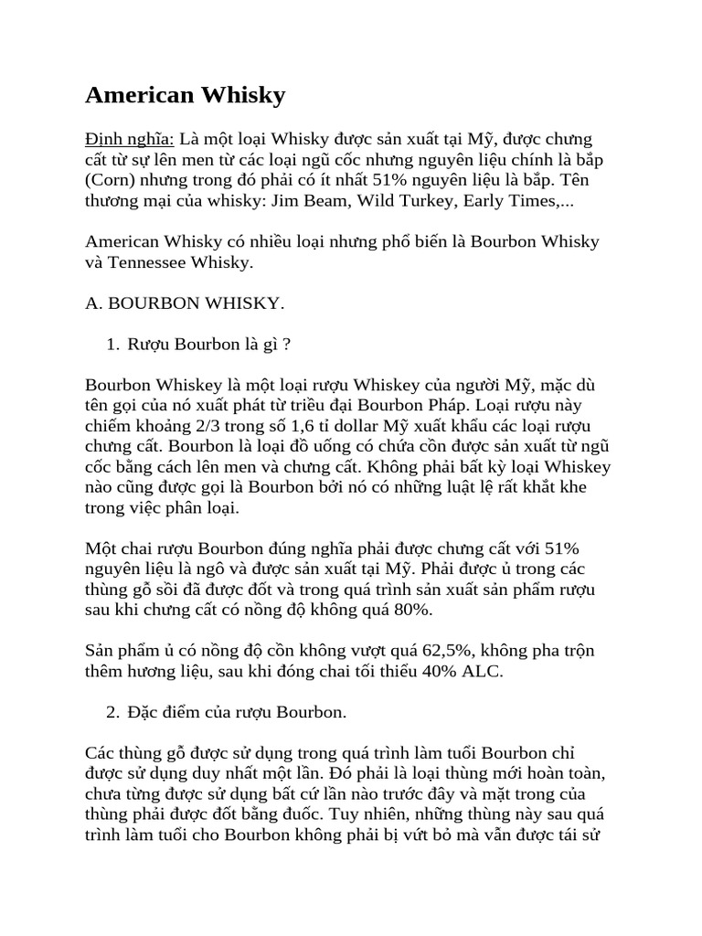 American Whisky | PDF
