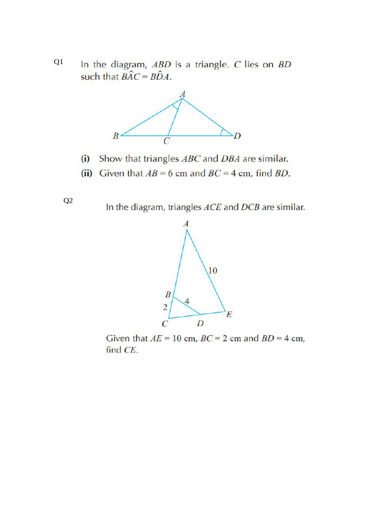 IFT ON CONGRUENT AND SIMILAR TRIANGLE | PDF